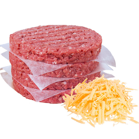 Stutt Butchery Cheesy Beef Burgers 4x100g | Xclusive 2 U