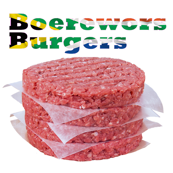 Stutt Butchery Boerewors Patties 4x100g | Xclusive 2 U