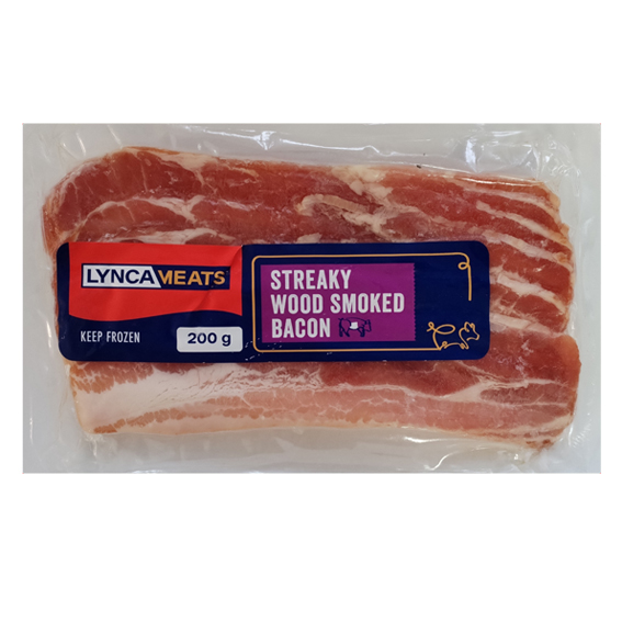 Lynca Bacon Streaky 200g | Xclusive 2 U