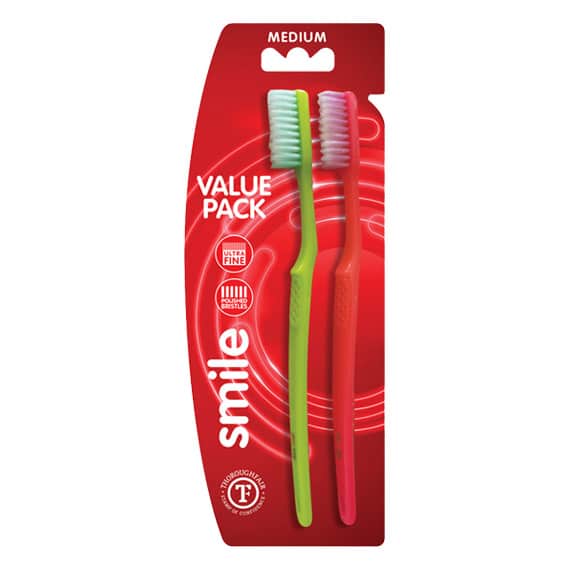 Smile Toothbrush Value Pack 2's | Xclusive 2 U