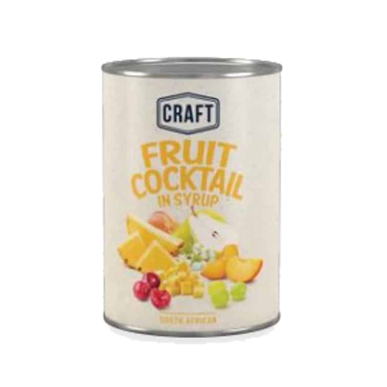 Craft Fruit Cocktail In Syrup 425g | Xclusive 2 U